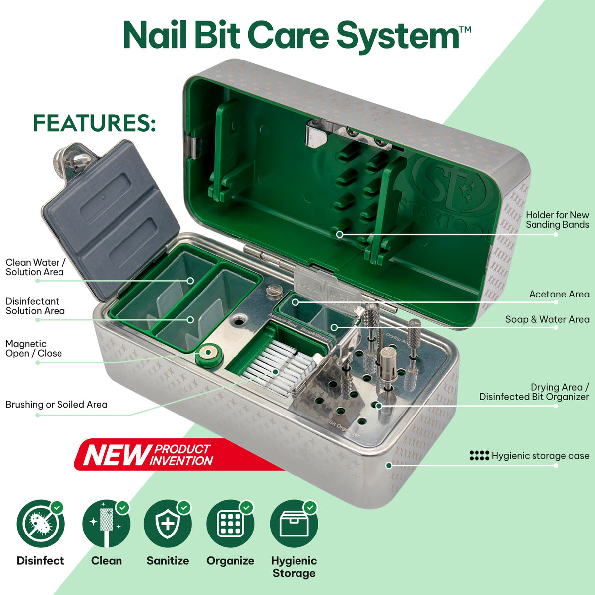 NAIL BIT CARE SYSTEM™ | STARTOOL NAIL TOOLS